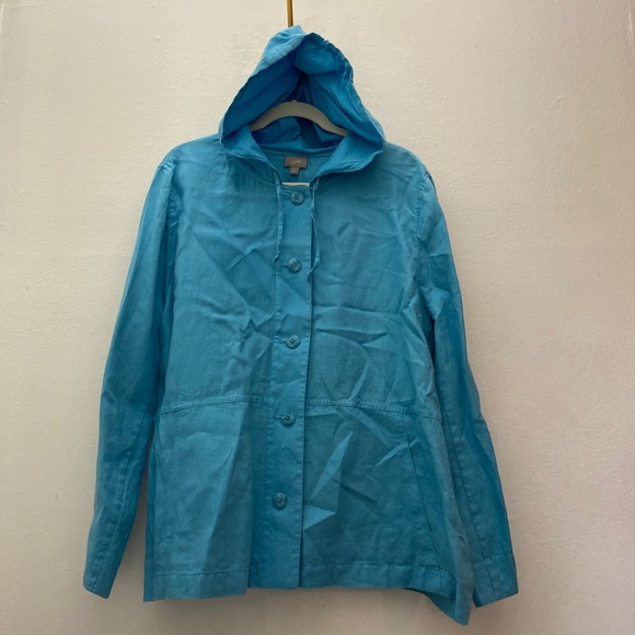 J. Jill | Jackets & Coats | Jjill Linen Shell Jacket | Poshmark